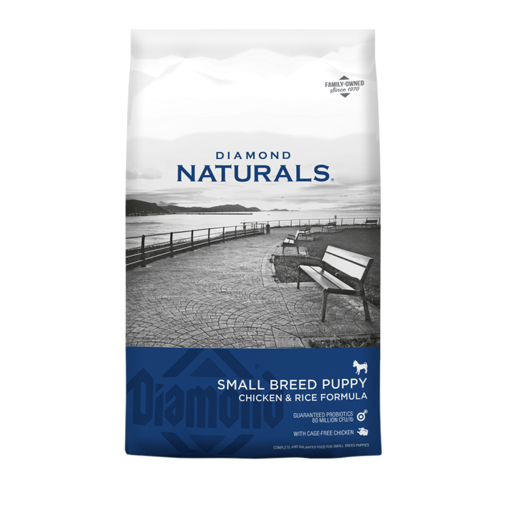 Alimento Diamond Naturals Cachorro Pollo y Arroz Para Perro Razas Pequ ...