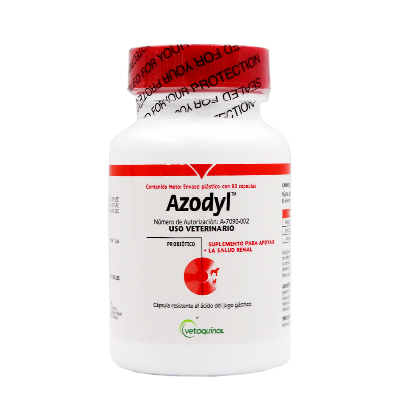 Azodyl Frasco Con 90 Cápsulas – Casa Luna. El lugar de mi mascota.