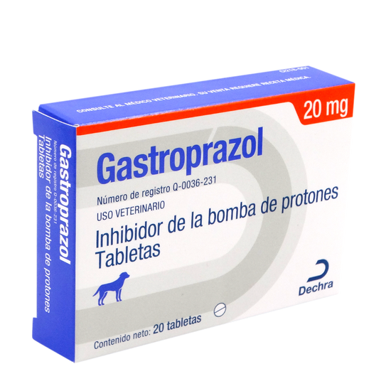 Gastroprazol 20 mg Caja 20 Tabletas – Casa Luna. El lugar de mi mascota.