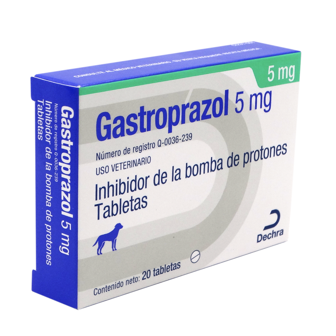 Gastroprazol 5mg Caja 20 Tabletas – Casa Luna. El lugar de mi mascota.