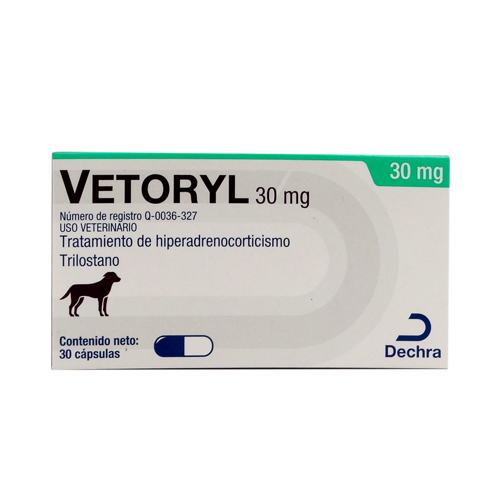 Vetoryl 30 mg Caja Con 30 Capsulas – Casa Luna. El lugar de mi mascota.